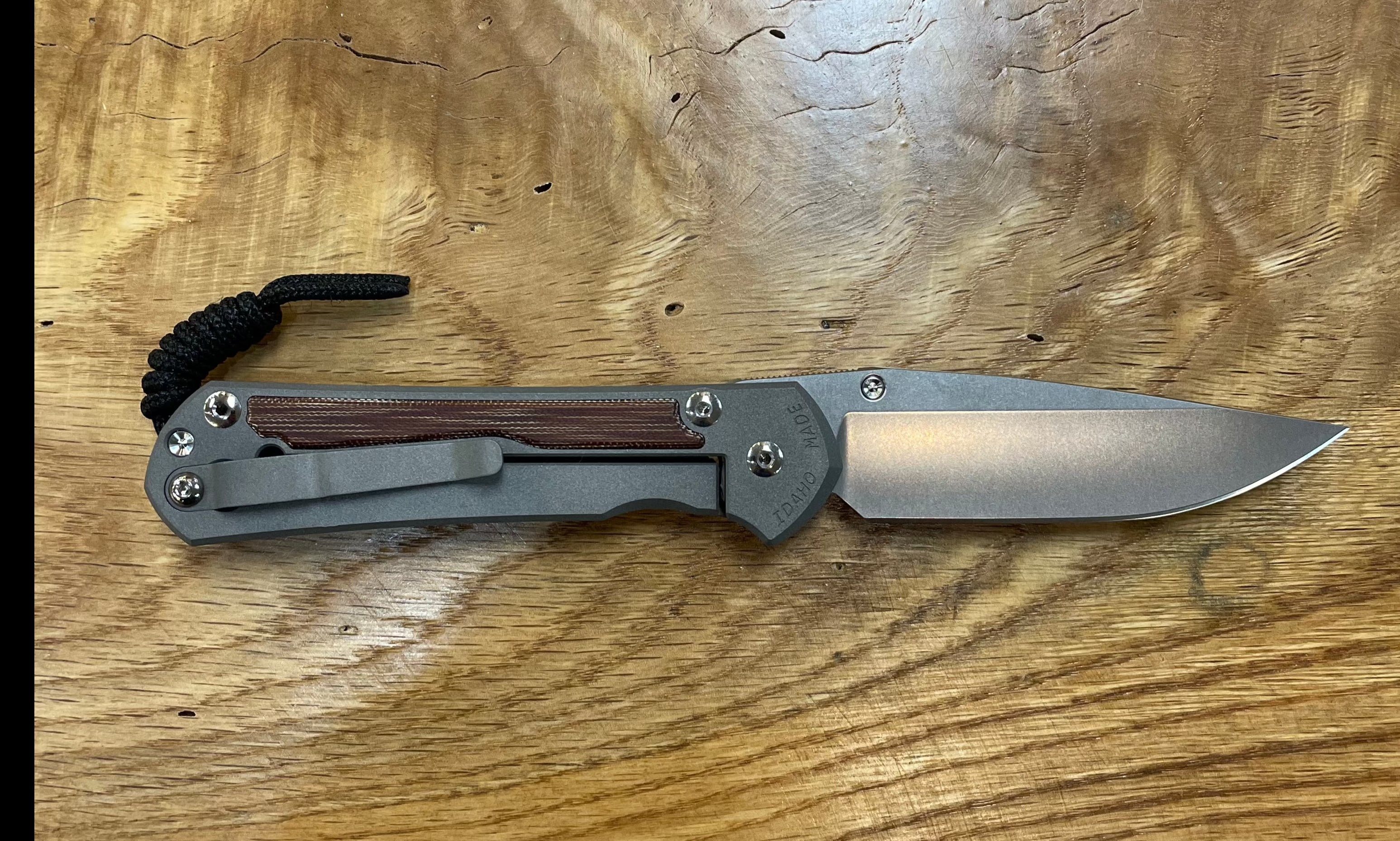 Chris Reeves Large Sebenza Inlay L31-1212 – Marks Outdoors